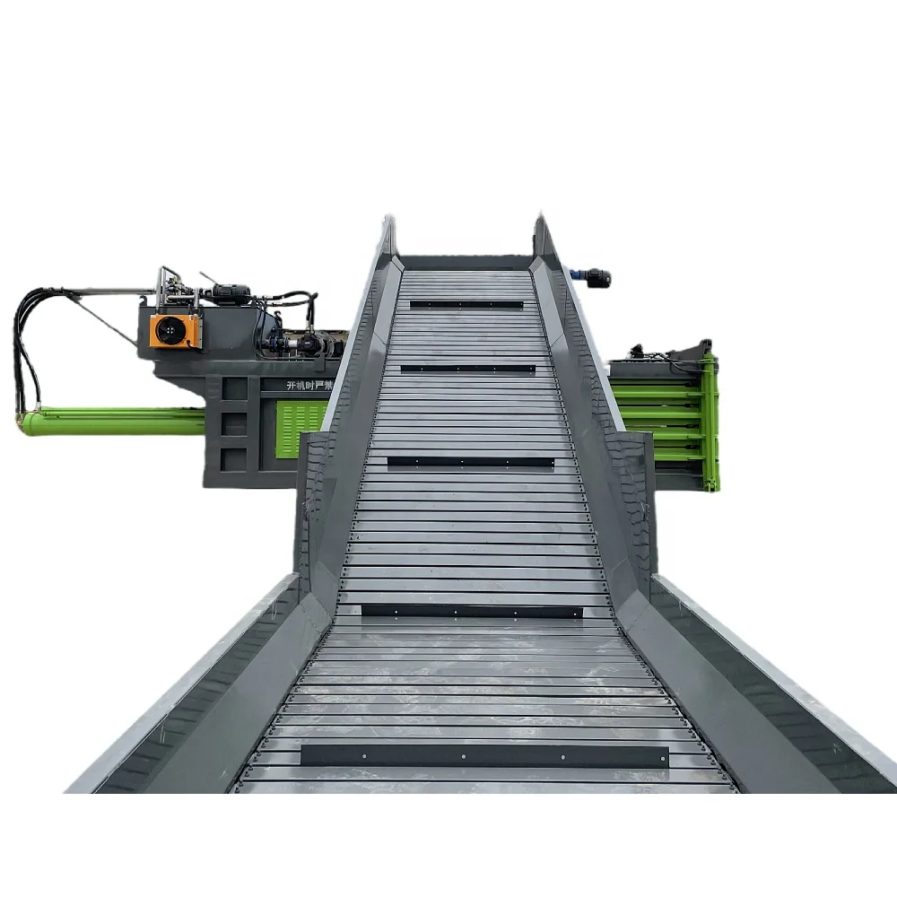 100 Ton Automatic Hydraulic Cardboard Waste Baler Silage Baler And ...