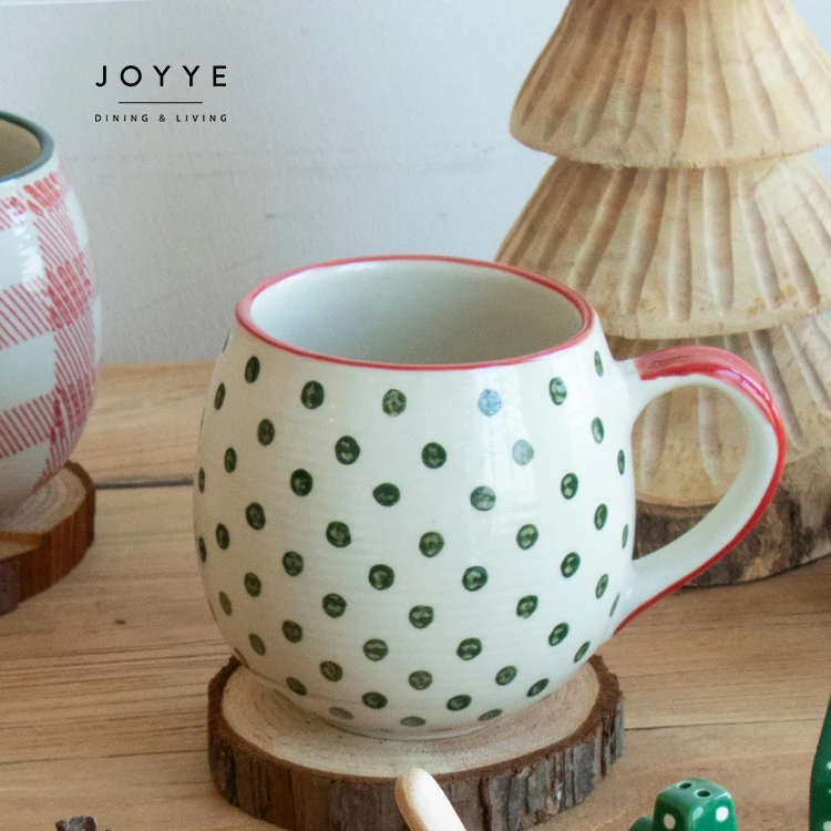 Joyye Christmas Chubby Cups - Hand Painted & Customizable