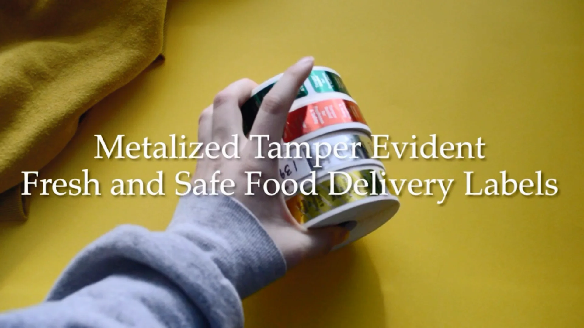 Custom Freshness Labels Seal Packaging Food Delivery Stickers,Safe ...