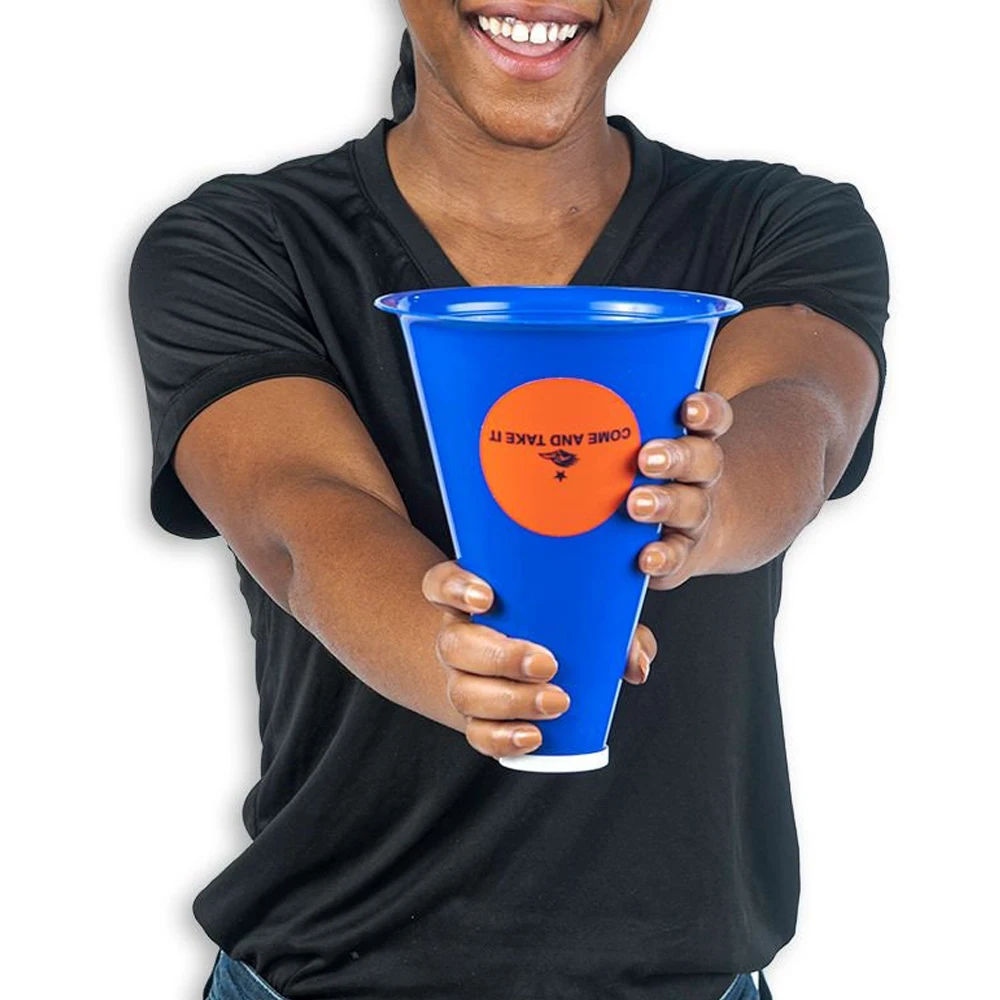 European Cup Basketball Games Football Fans Products Plastic Megaphone ...