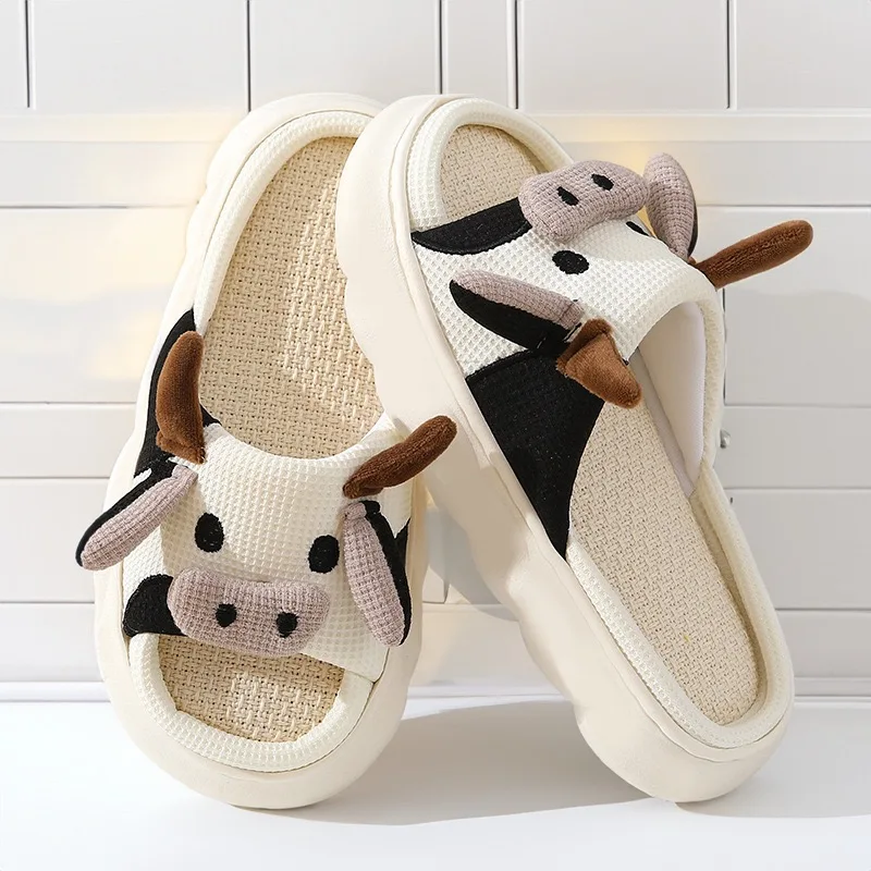 Factory Price Wholesale Cows Four Seasons Linen Opening Pvc Eva Sole ...