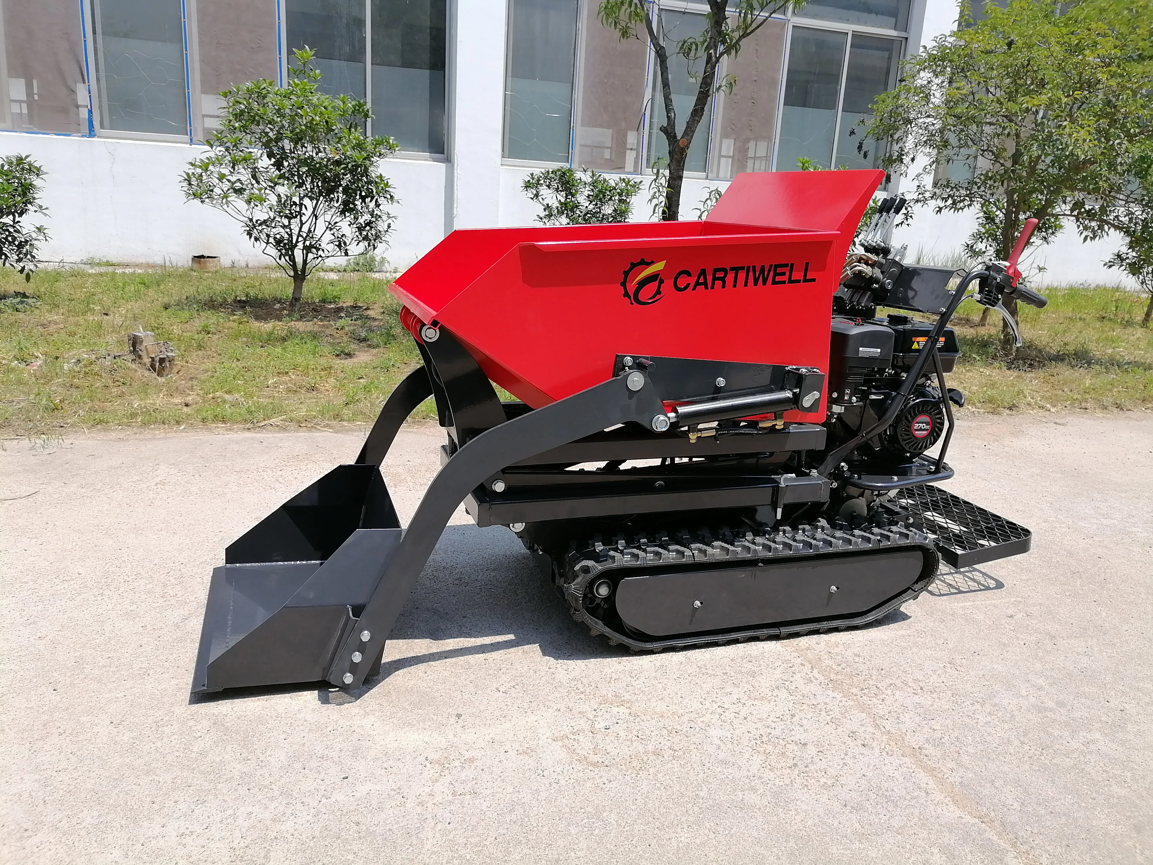 Garden Track Dumper 1 Ton Small Crawler Dump Minidumper 500KG 1000KG ...