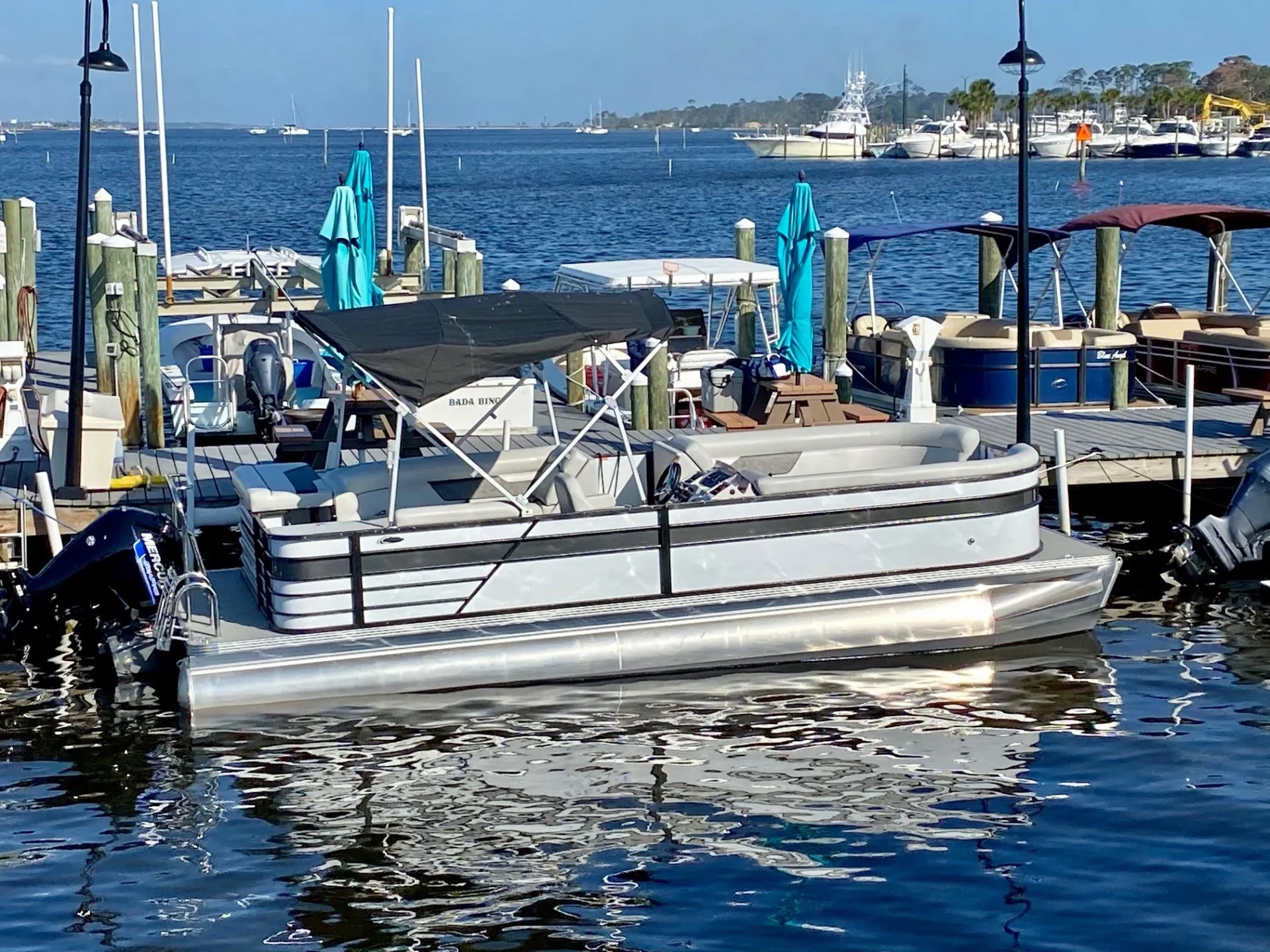 21ft 6.4m Luxury Fishing Party Yatcht Tritoon Boat Dive Speed Wakeboard ...