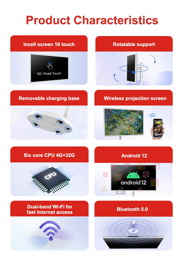 32inch Hd Live Streaming Machine Wifi Lcd Smart Tv Standby Me Touch ...