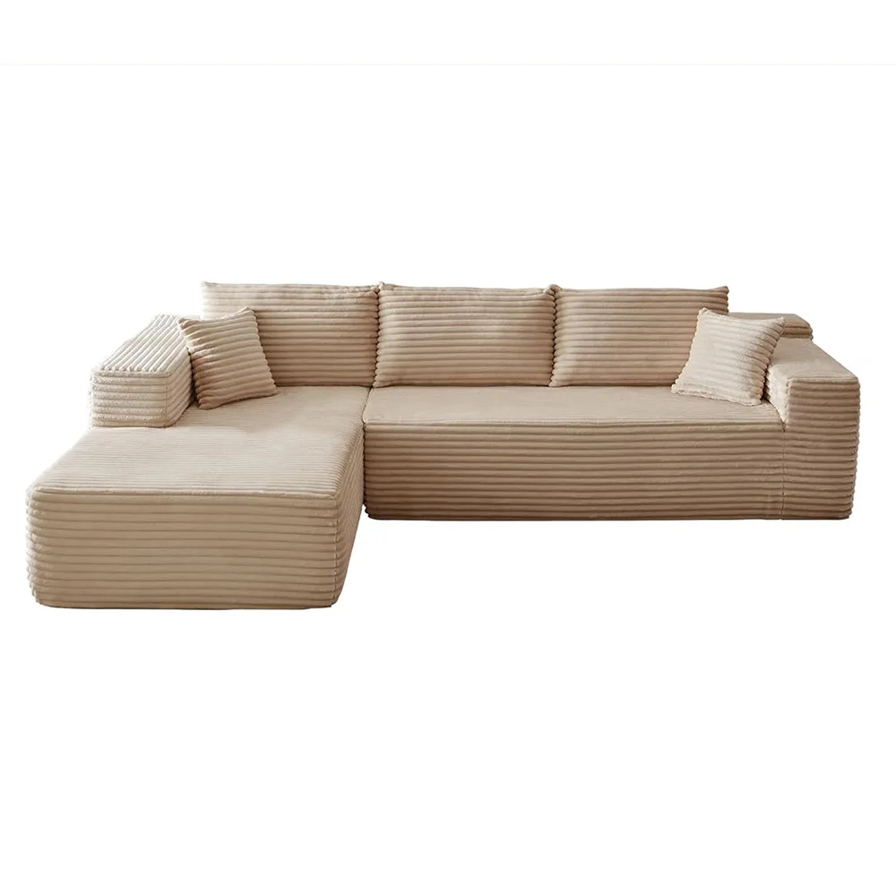 106" Modular Cloud Sectional Sofa - L Shaped Lounge Couch