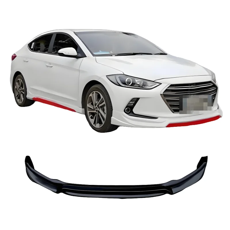 Auto Body Systems Wide Body Kit Pp Car Front Diffuser Lip Bumper Part ...