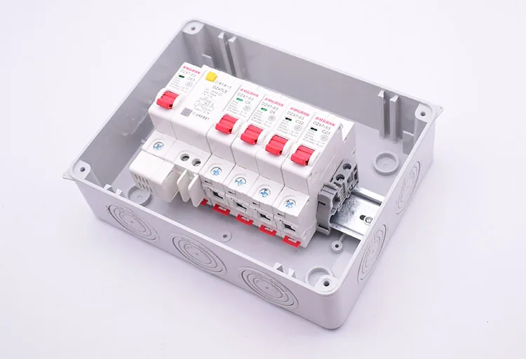 8P Circuit Breaker Switch Box - Ht-8way Waterproof & Durable