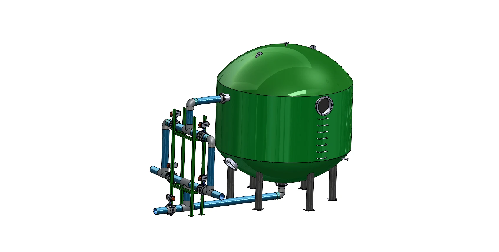 Stainless Steel Sand Tank Filter - Buy Stainless Steel Sand Tank,304 ...