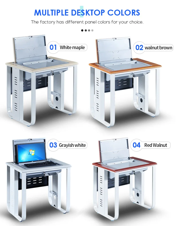New Computer Table with LCD Flip Open and Close Function 021cloud ...