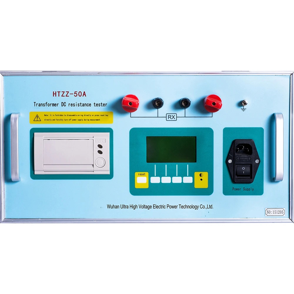 Uhv-50a Transformer Winding Resistance Tester Inductive Load Dc ...
