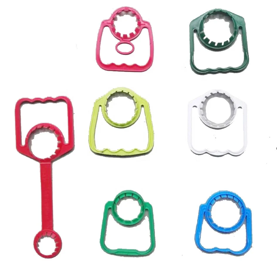 1L-7L Oil Drink Water Bottle Carry Handle Ring Press Machine