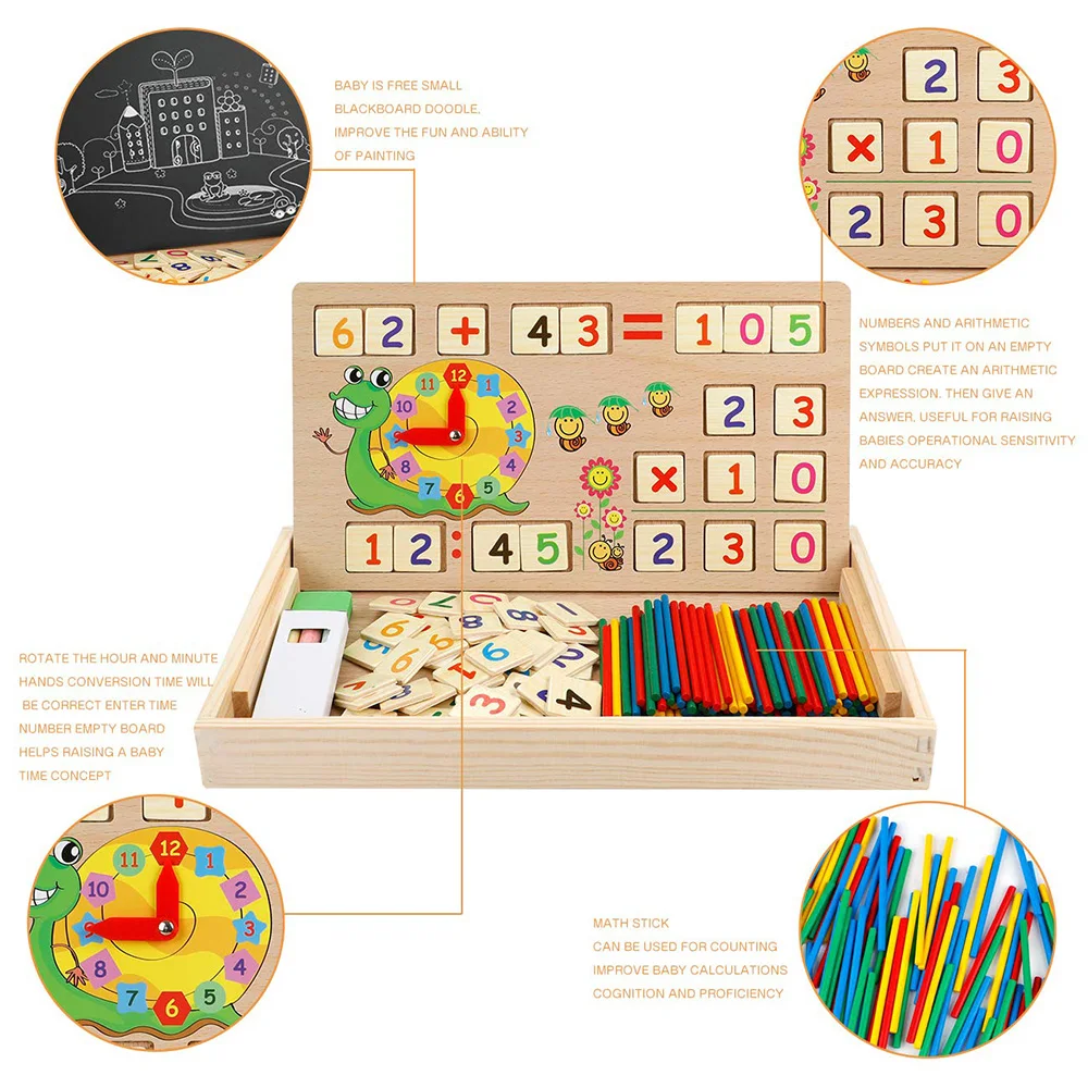 Counting Stick Calculation Math Educational Toy Teaching Multi Function ...