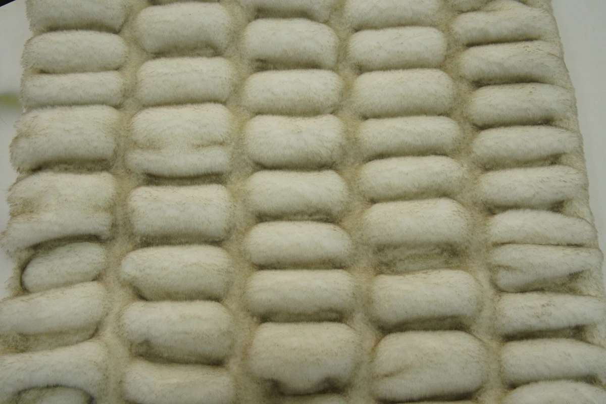 Colorful Warm Soft Long Pile Plush Polyester Spandex Artificial Long ...