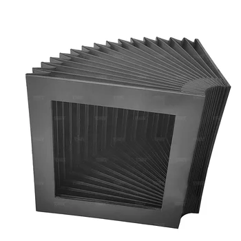 Lift Table Square Fabric Telescopic Bellows Dust Cover Fabric Accordion ...