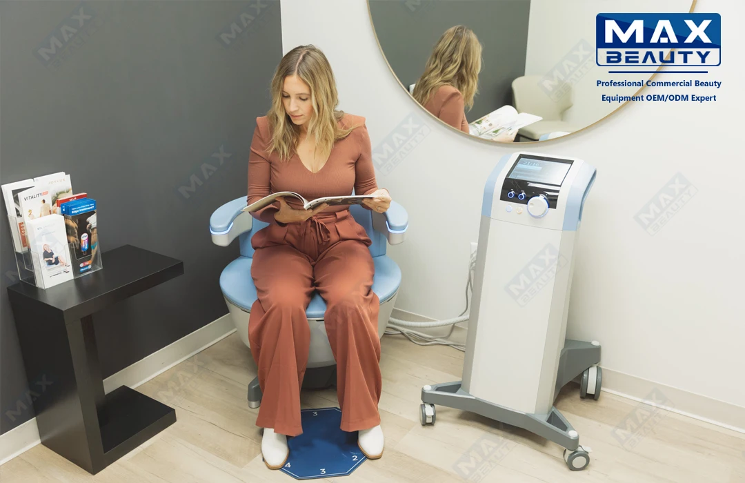 Ems Magnetic Wave Sculpting Pelvic Floor Exercise Chair Incontinence ...