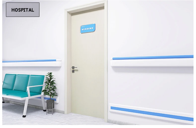 Modern 159mm Hospital Vinyl Stair Handrail - Durable & Stylish