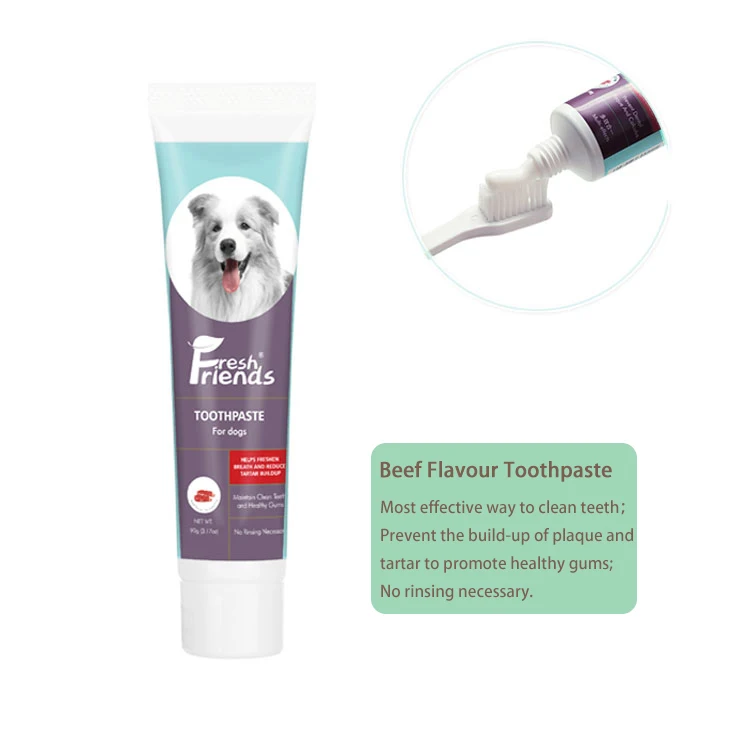 ECO Natural Organic Pet Toothpaste - Beef Flavour for Dogs