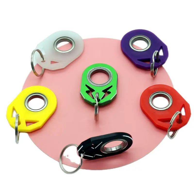 Wsnbwye Hot Sale Adults Finger Exercising Spinner Keychain Cheap Metal ...