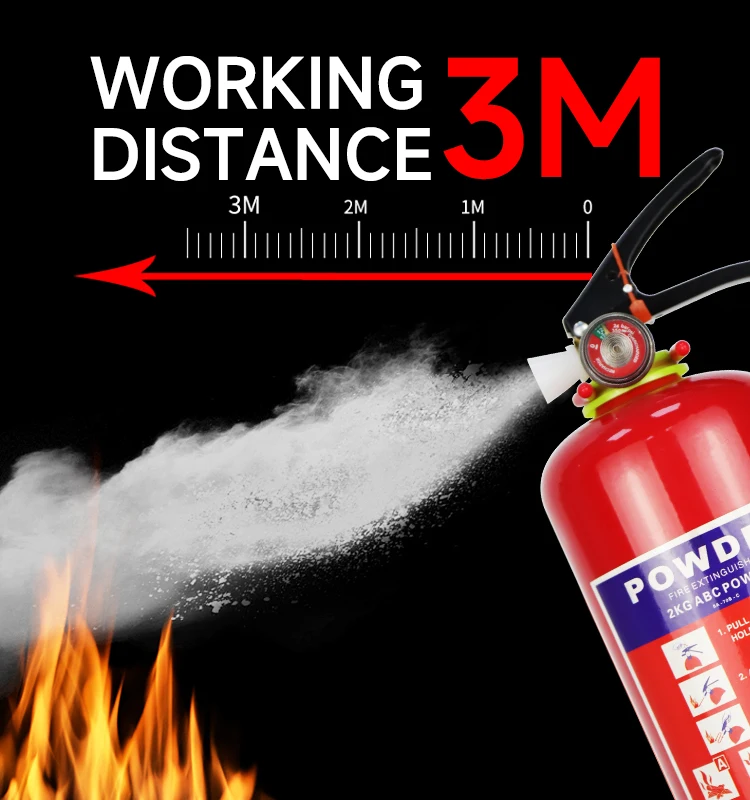 Extintor Quimico Abc 5kg Fire Extinguisher Dcp Dry Chemical Powder ...
