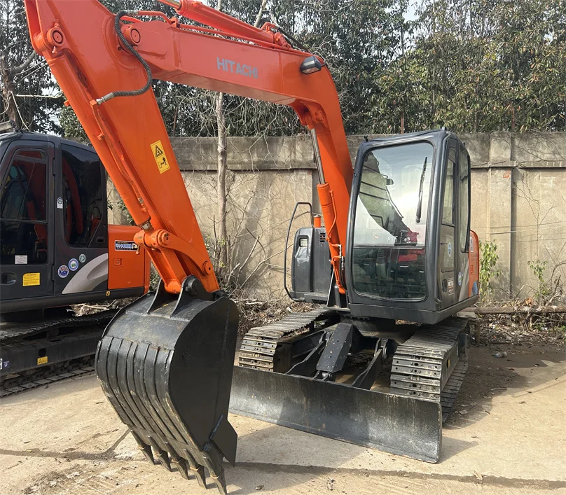 Hitachi 70 Japan Original Design 7 Ton Mini Crawler Usato Escavadora ...