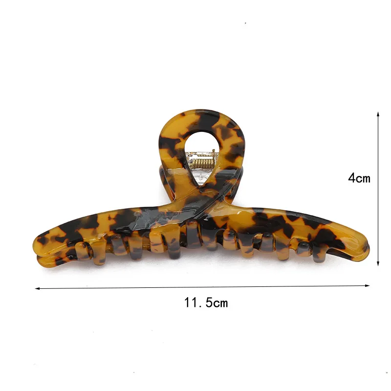 Wholesale Cross Hair Claw Clips Large Size 11.5cm Acetate Hair Claw ...