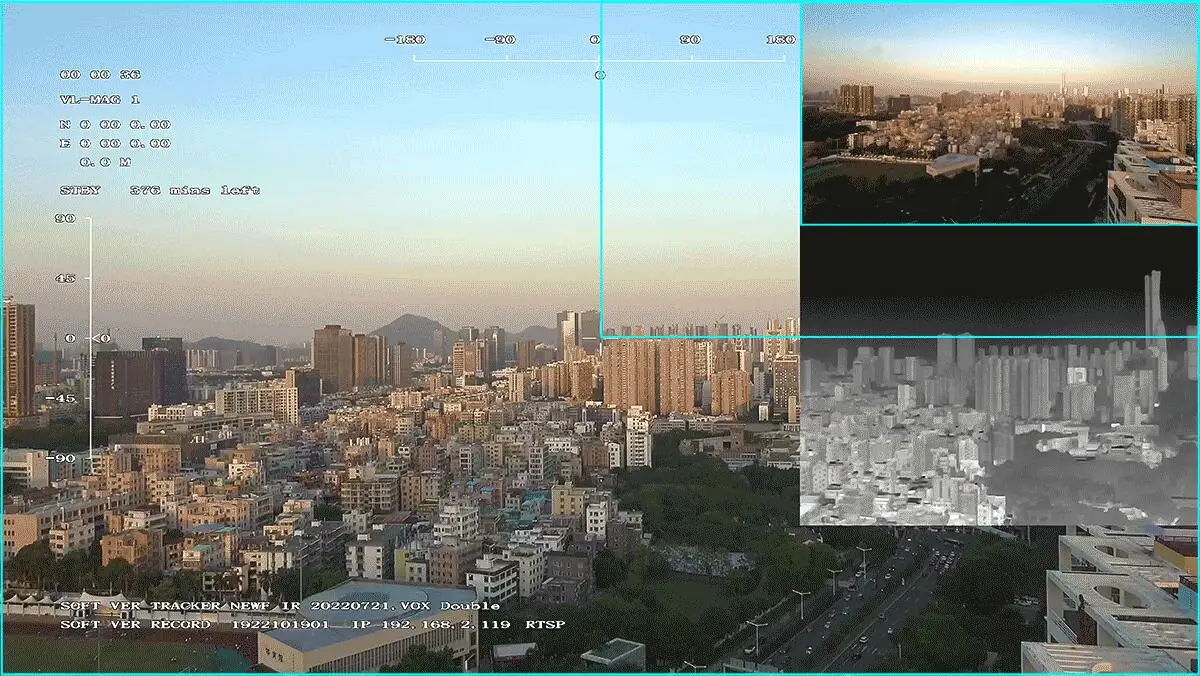 Viewpro H30n Multi-sensor Eoir Laser Rangefinder Dual Ir Thermal Dual ...