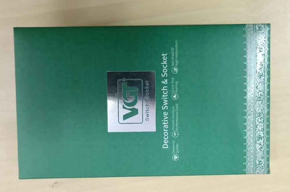 Vgt Double 13a Pc Wall Socket Outlet Double Pole With Neon/electrical ...