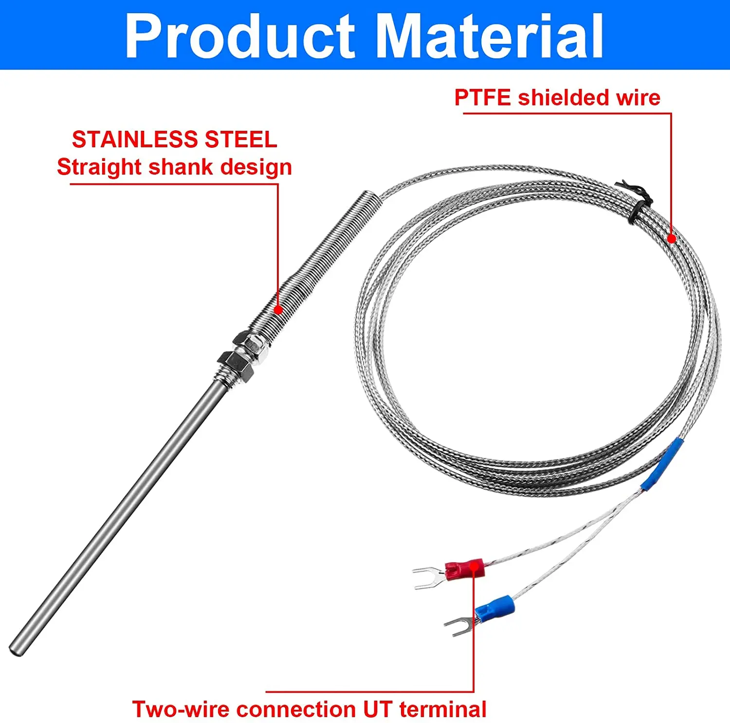 K Type Thermocouple - High Precision Temperature Sensor