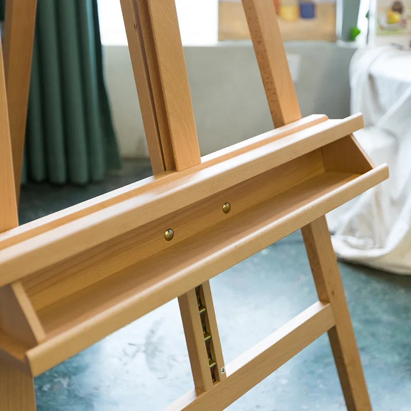 Beech Sketch Easel 225cm Thick Picture Frame Suitable For Storage Can ...