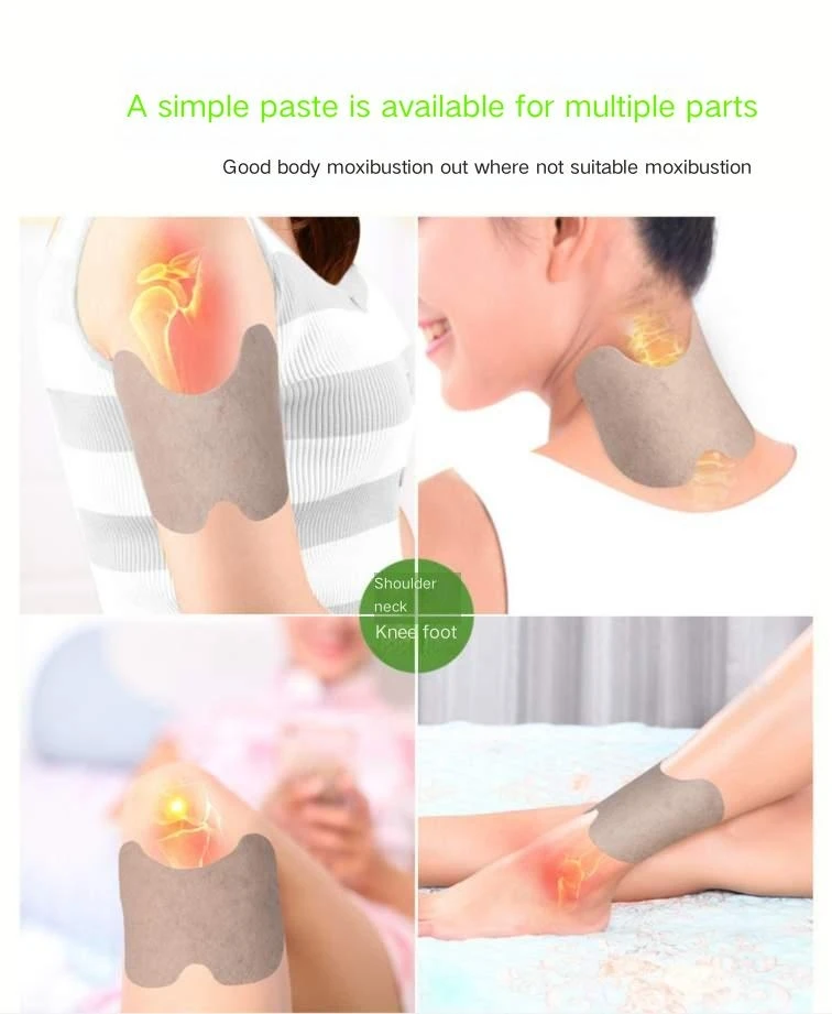 Moxa Moxibustion Warm Moxibustion Ginger Joint Shoulder and Neck Patch ...