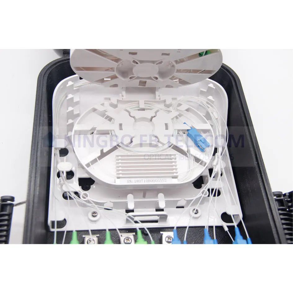 FTTH Outdoor Waterproof Fiber Optic Pre-Connnected Box