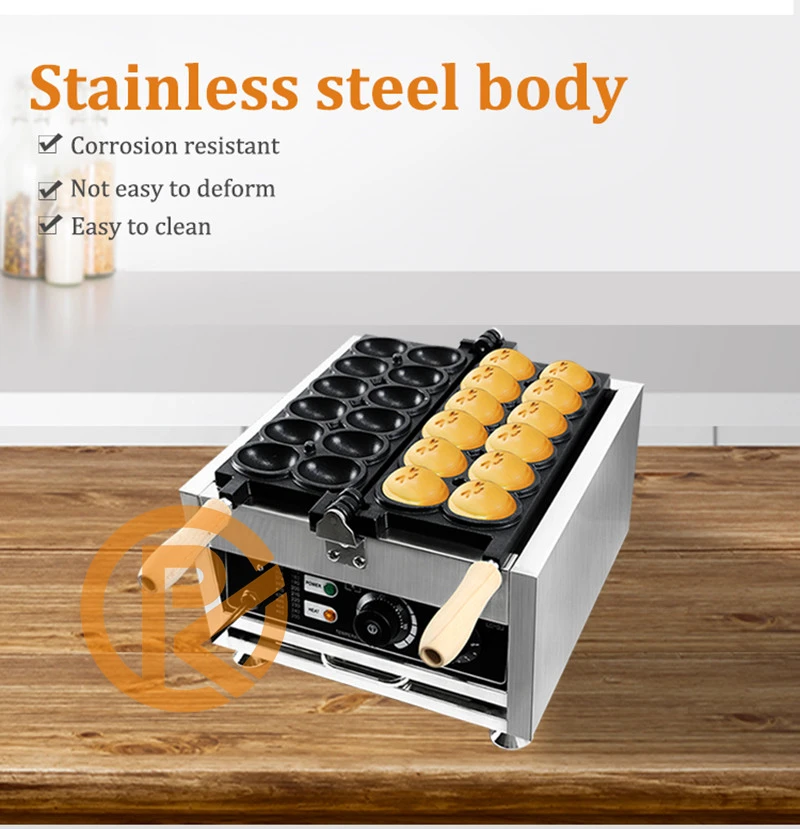 High Quality Japanese Egg Waffle Maker - Small Oval Shape
