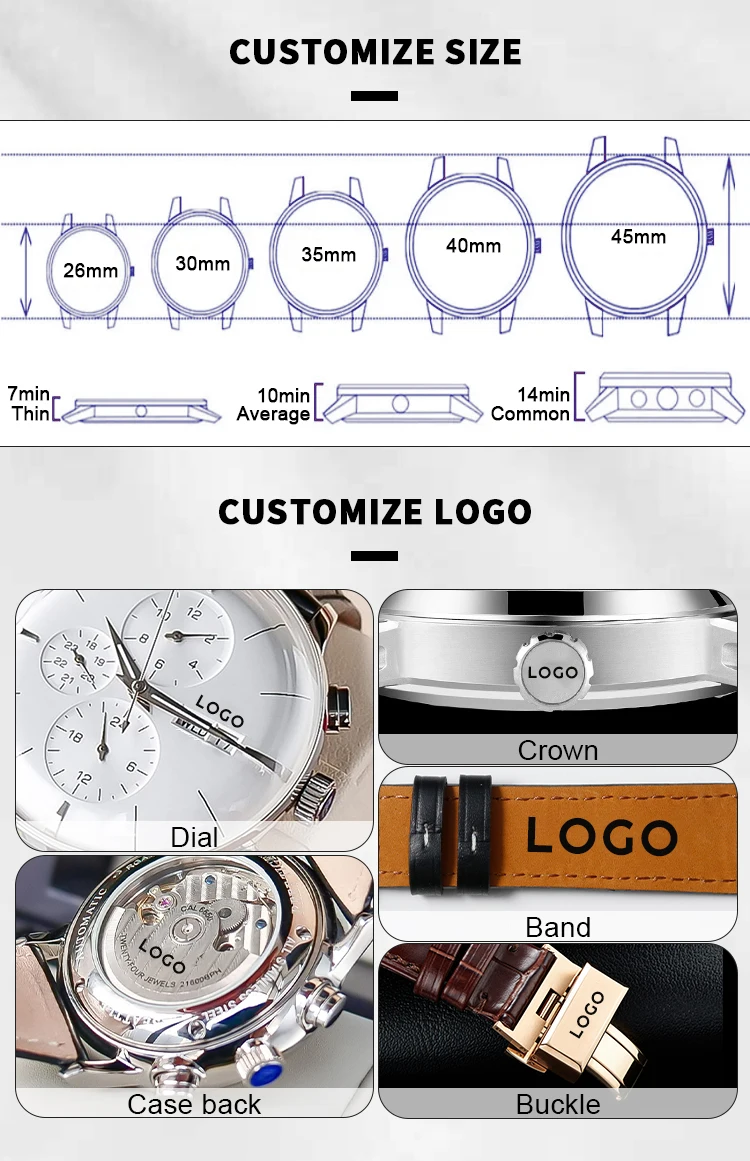 Popular Design Skeleton Dial Mechanical Watch Rose Gold Automatic ...