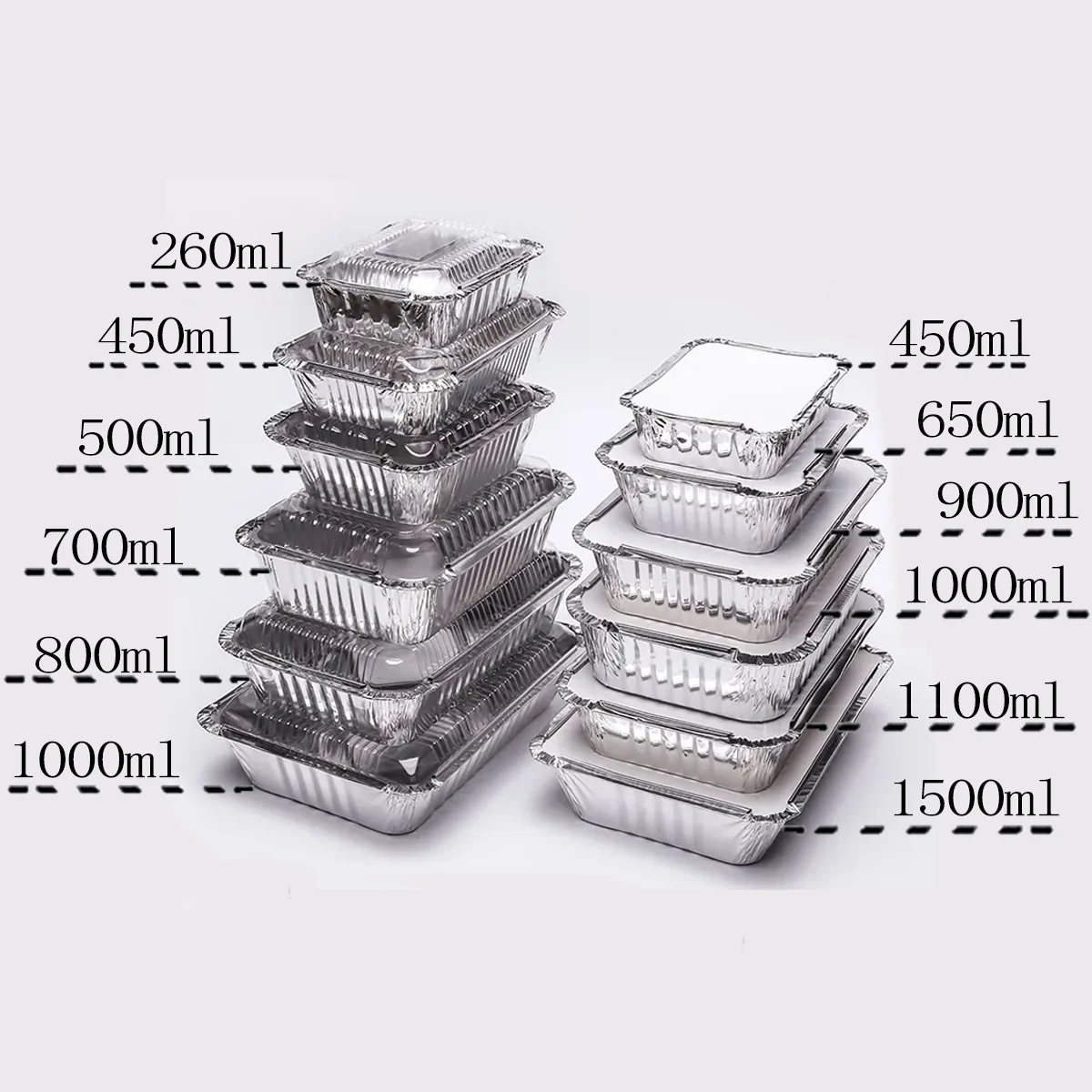 Allwin Aluminum - Durable and Versatile Food Containers