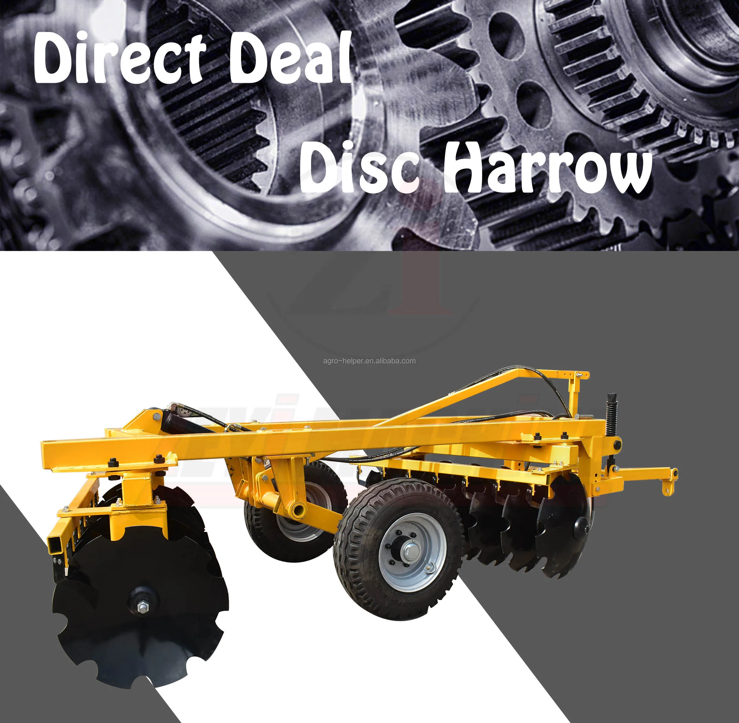 Tractor Mounted Harrow Heavy Harrow Disc Harrow - Buy Heavy Duty Disc ...