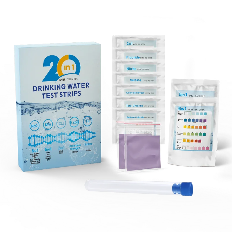 20 in 1 E.coli and 6 in 1 Heavy Metal Testing Kit for Water