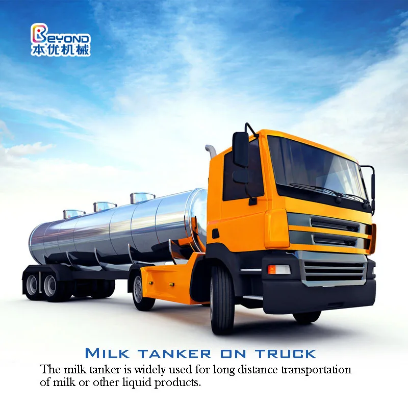 Efficient Milk Transport with SUS304 Fuel Tanker Trucks