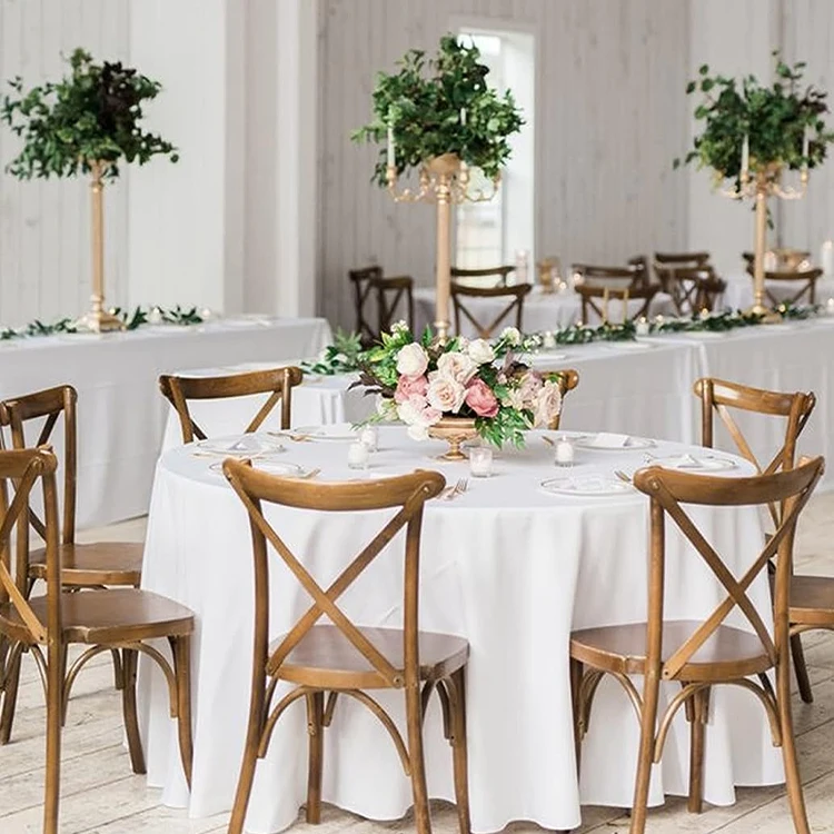 Mantel Redondo Nape Nappe De Table Mariage Ronde 60 120 Inch Round ...