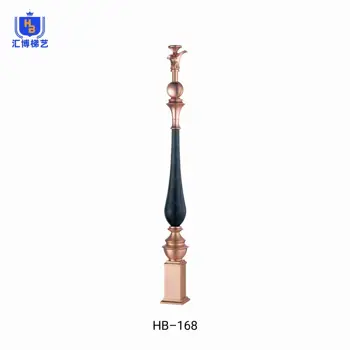 Modern Classical Staircase Column Fancy Exterior Stair Handrail Light ...