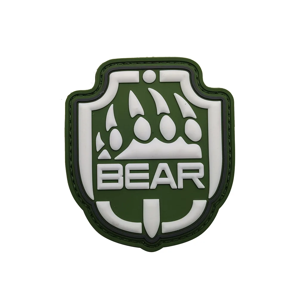 Escape From Tarkov Game Related Bear And Usec Camp Luminous Pvc Rubber ...