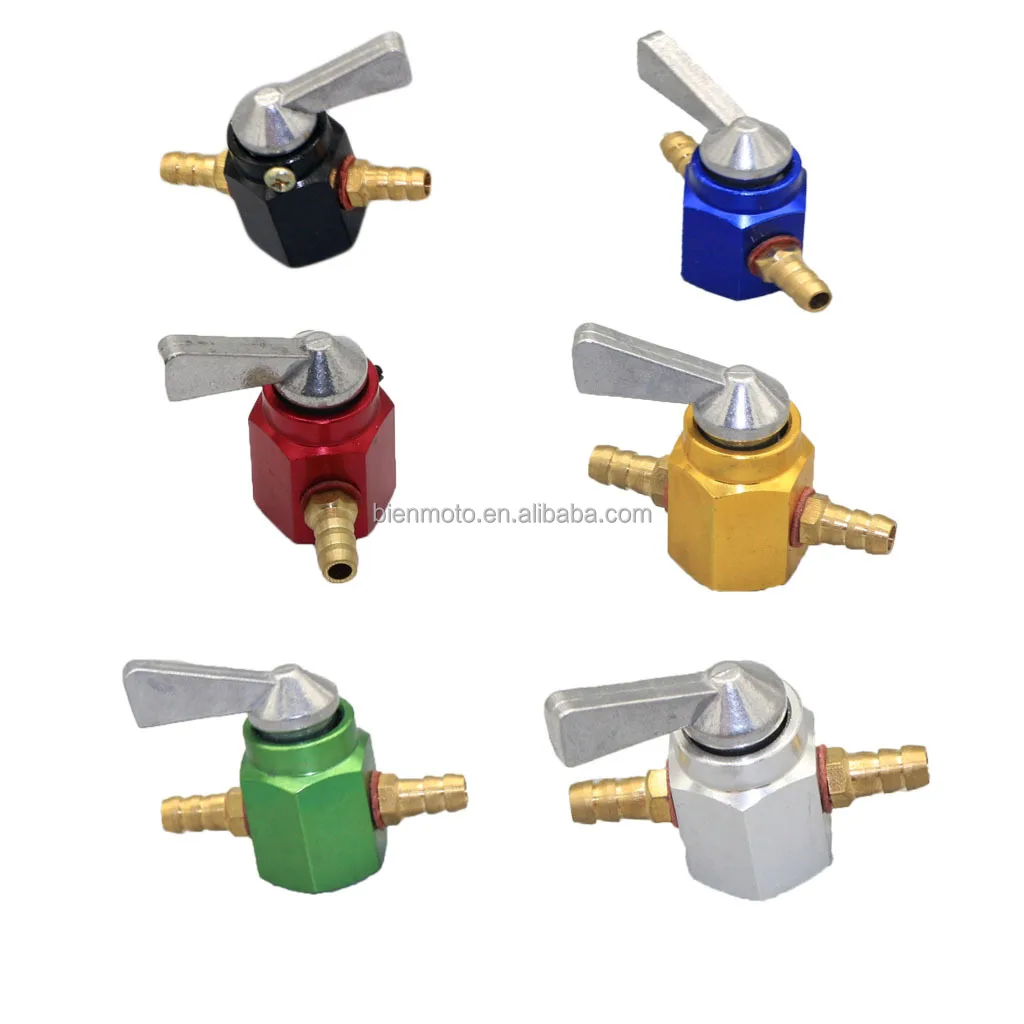 Racing 6mm Gas Tank Fuel Switch Gasoline Faucet Gasoline Switch Shut ...