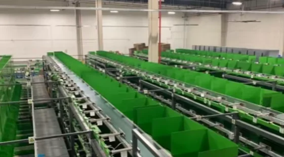 Customized intelligent and efficient logistics packaging sorting ...