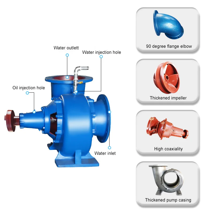 Factory Supply 6 Inch High Flow Mixed Flow Water Pump For Agricultural ...