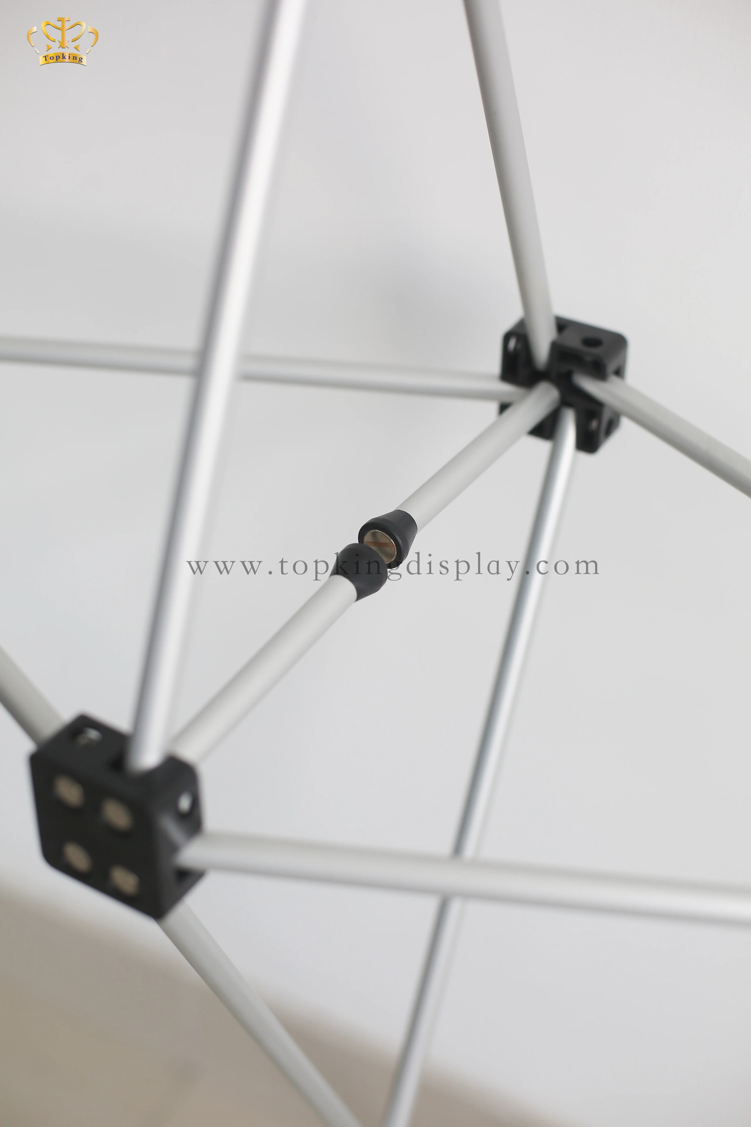 Aluminum Magnetic Pop Up Banner Stand Display Rack - Buy Exhibition ...