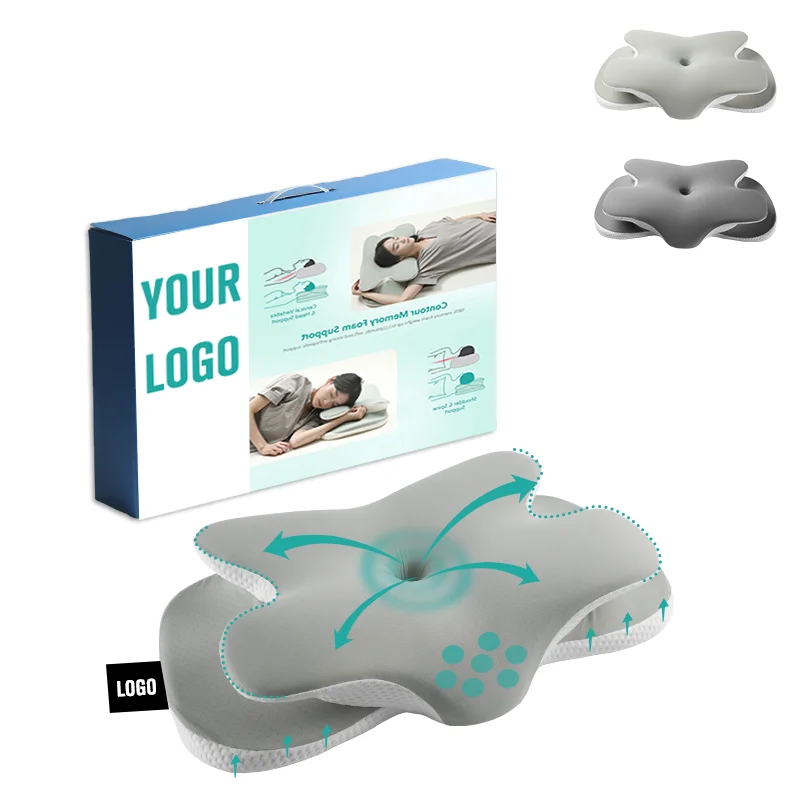 LIANDA P-101 Custom LOGO Cervical Contour Ergonomic Orthopedic Bed ...
