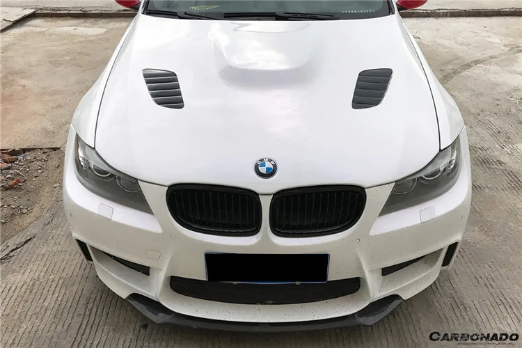 Carbonado Partial Carbon Fiber Vs Style Hood Bonnet Forbmw 09-12 E90 4 ...