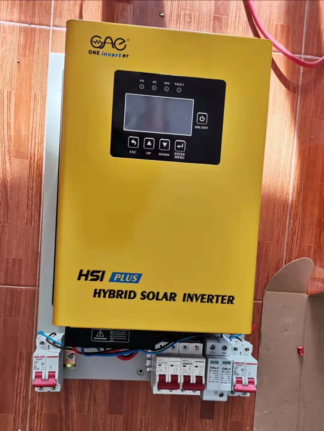 Pure Sine Wave Hybrid Inverter 1.2 Kw - Efficient Solar Power