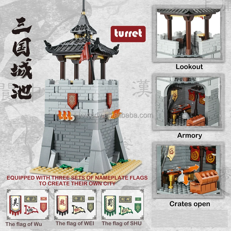 The Three Kingdoms Period Military Defenses City Walls Building Blocks ...