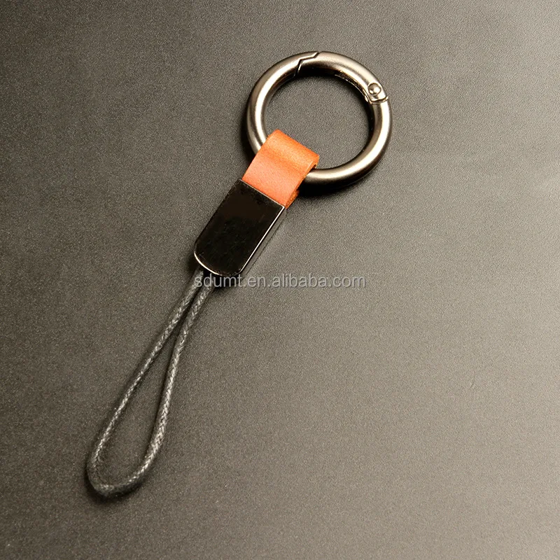 Hot Sale Simple Key Chain Leather Key Ring Bag Car Keychain - Buy ...