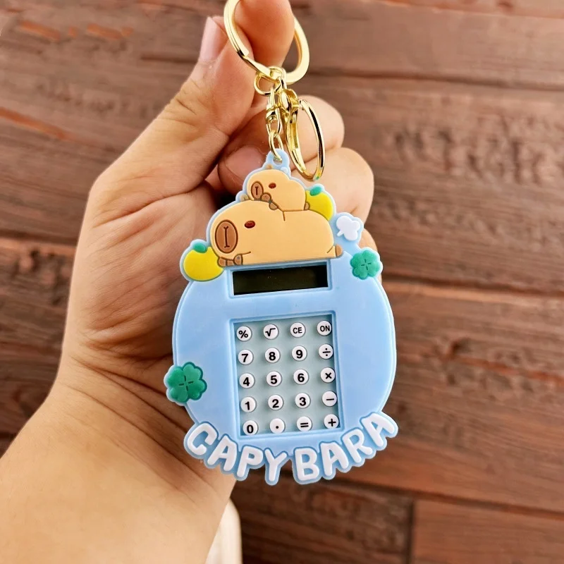 Wholesale PVC Cartoon Cute Capybara Shape Mini Kids Maze Toy Calculator ...